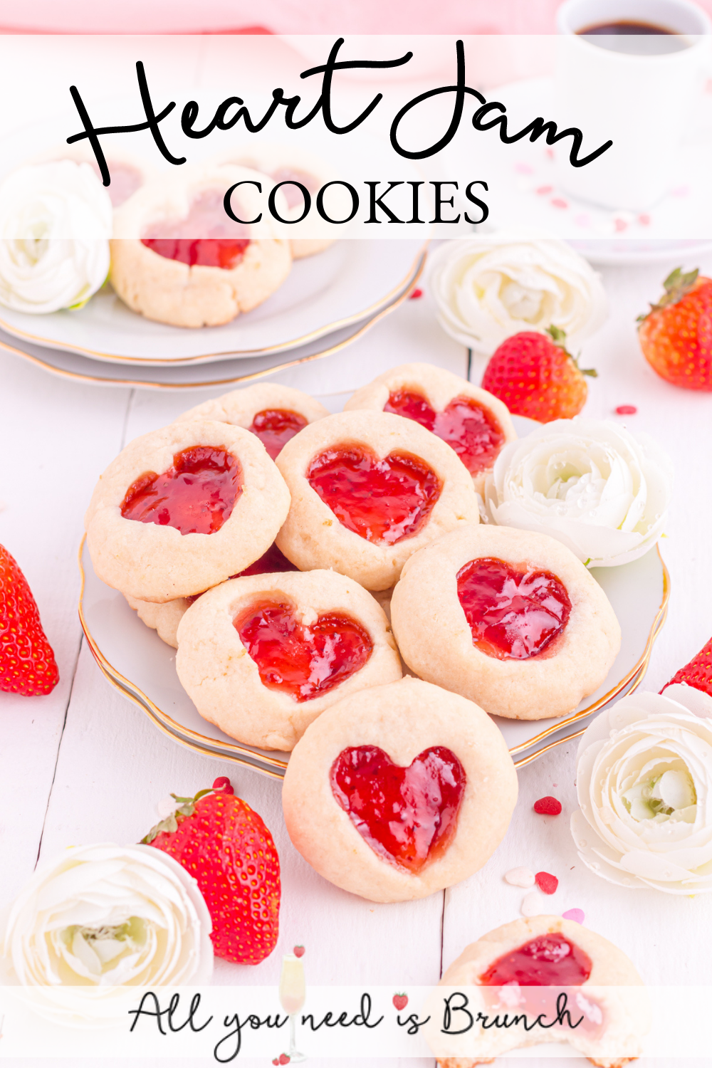 Heart Jam Cookies - All You Need is Brunch