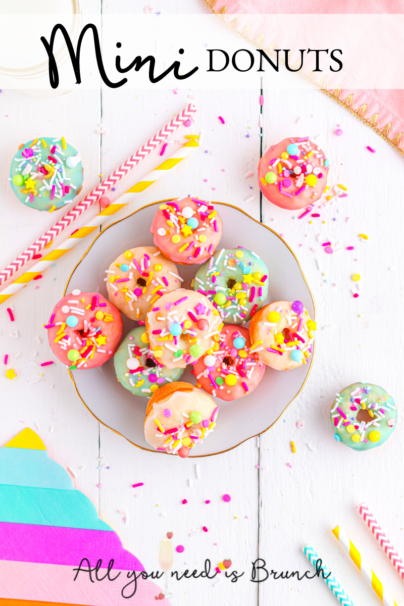 Mini Donuts Recipe - All You Need is Brunch
