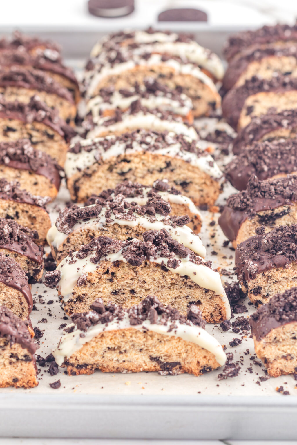 Oreo Biscotti - All You Need is Brunch