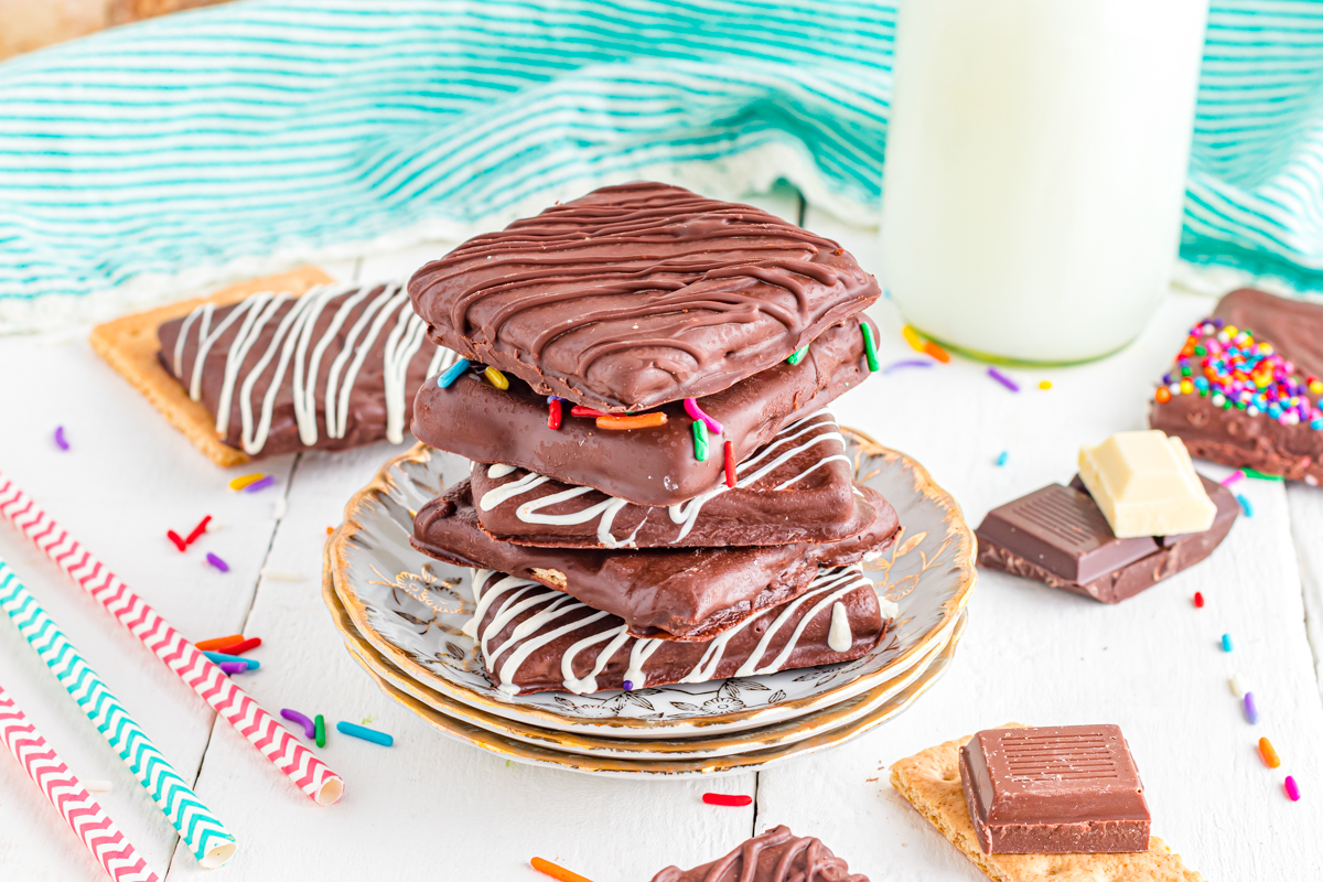Chocolate Covered Graham Crackers - All You Need is Brunch