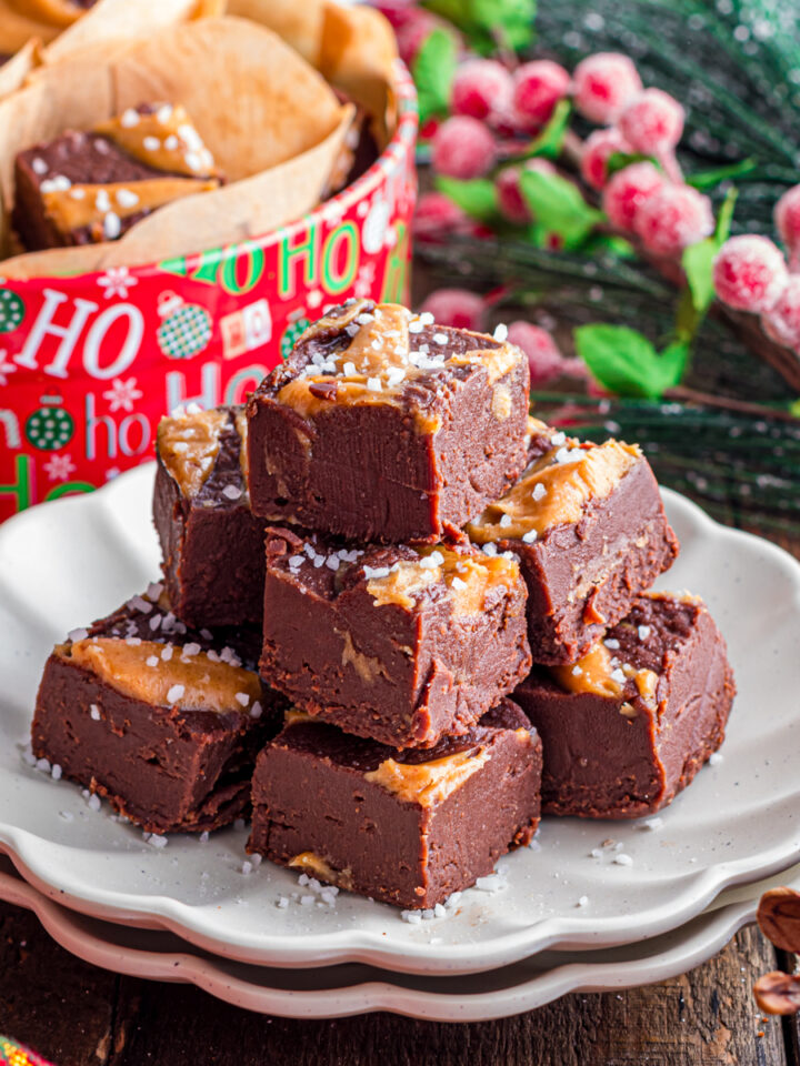 Chocolate Peanut Butter Fudge - All You Need is Brunch